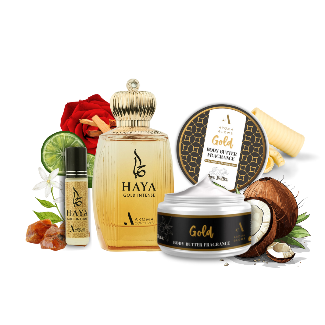 Buy Haya Gold Intense - Floral amber fragrance – Aroma Concepts LLC