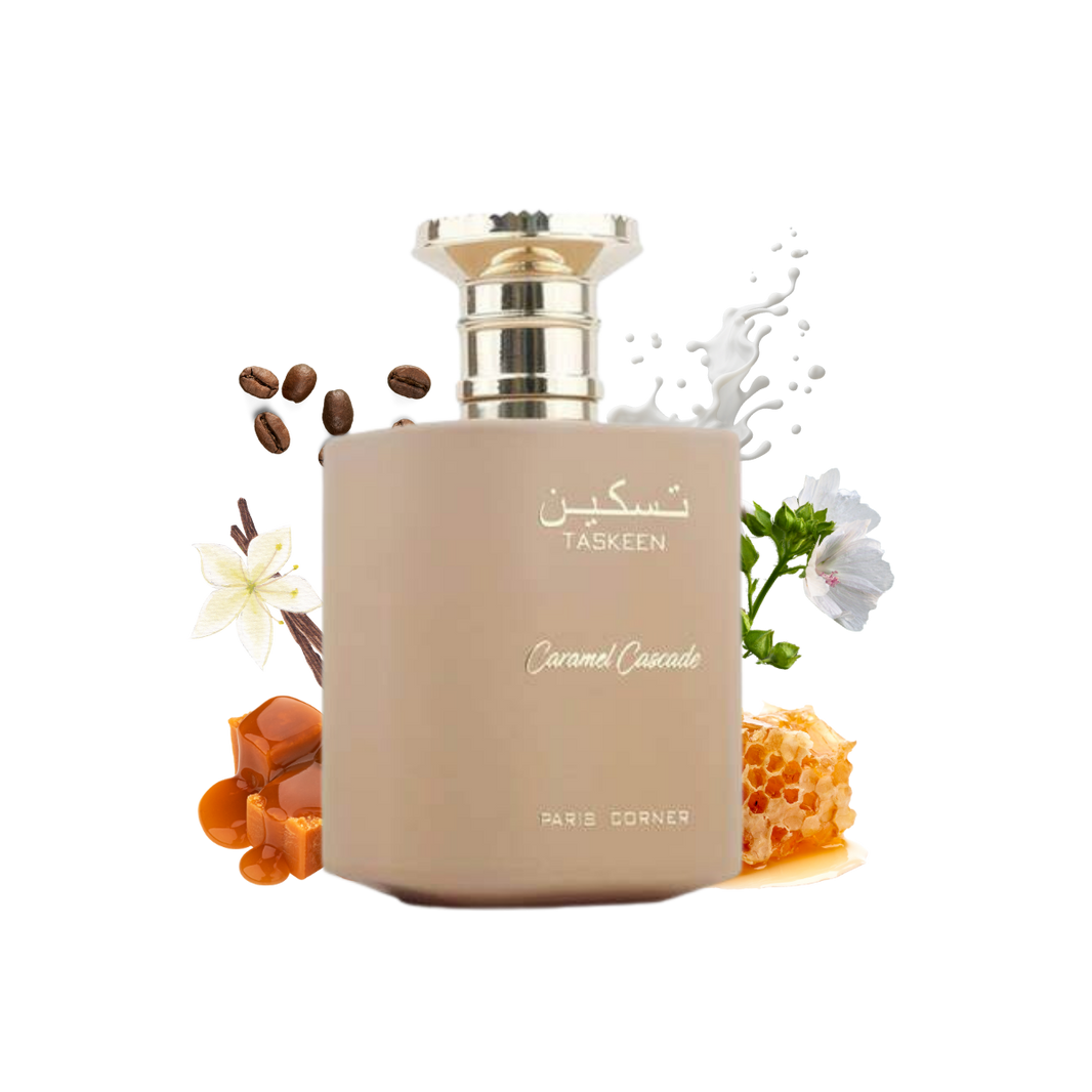 Buy TASKEEN Caramel Cascade Scent - Unisex vanilla perfume – Aroma ...