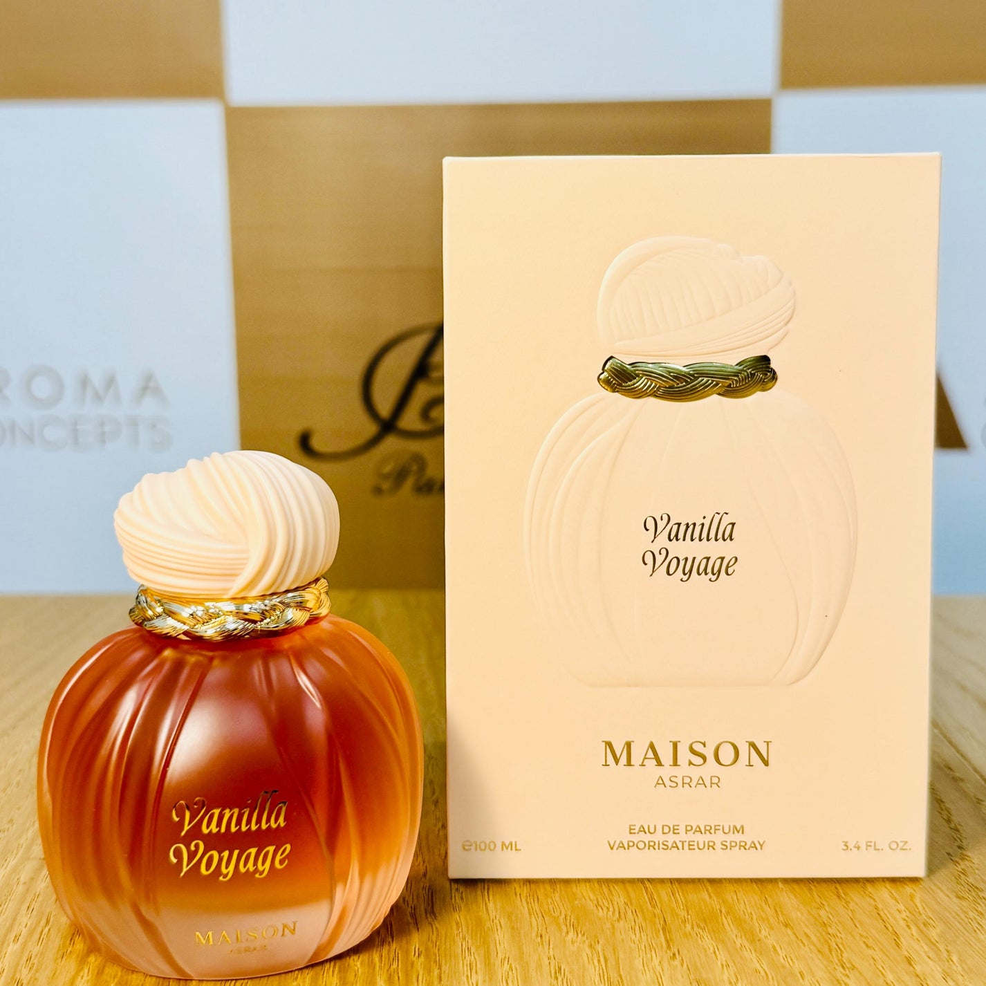 Buy Vanilla Voyage Maison Asrar - caramel vanilla perfume – Aroma ...